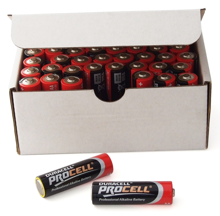 40 x BATERIA ALKALICZNA DURACELL PROCELL LR6/AA